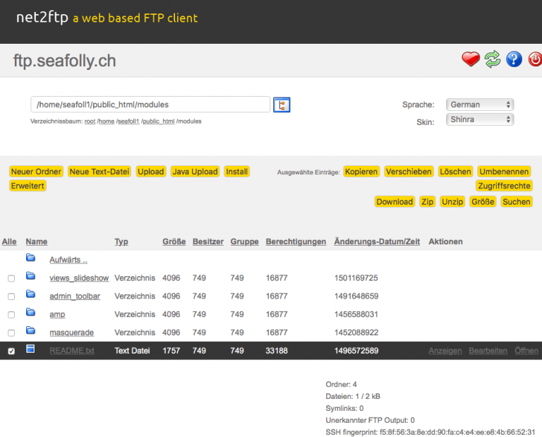 Ein FTP Client im Browser – net2ftp – NOVATREND Blog