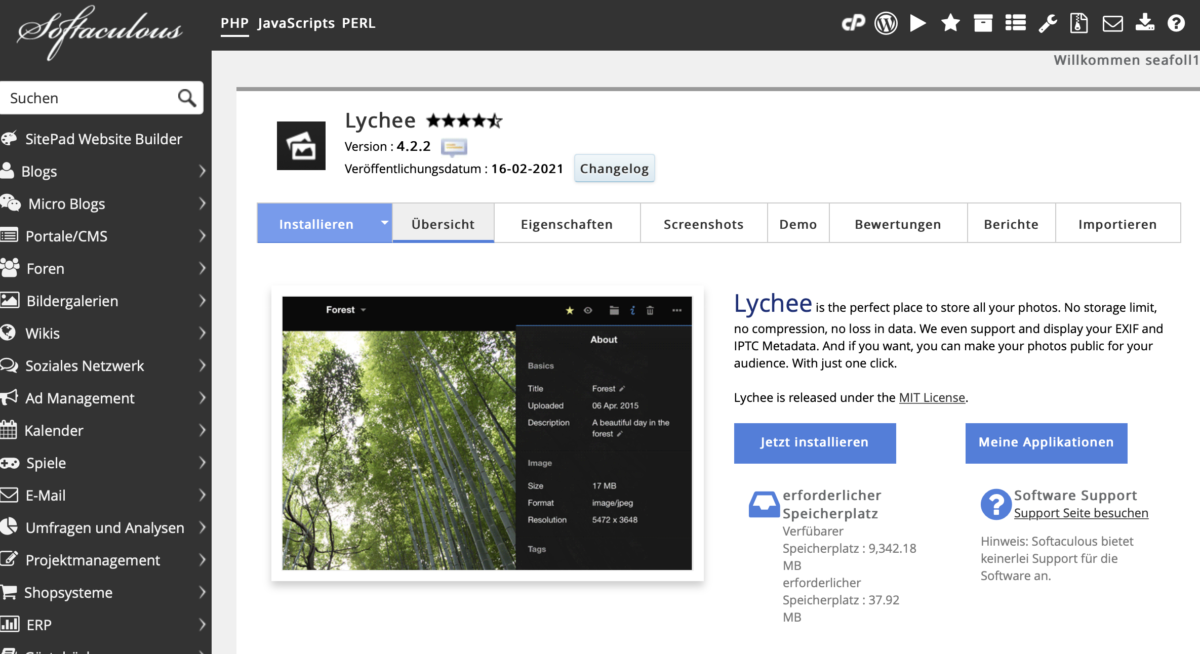 Lychee – selbstgehostetes Foto-Management – aber richtig! – NOVATREND Blog