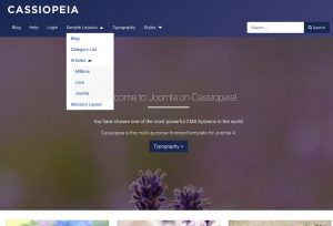 Cassiopeia Template in Joomla 4 – NOVATREND Blog